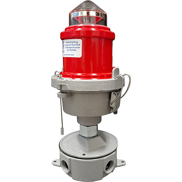 L-810 LED Low Intensity Red Obstruction Light - Flight Light Inc.
