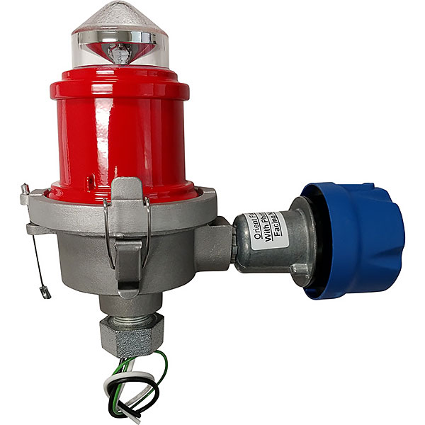 L-810 LED Low Intensity Red Obstruction Light - Flight Light Inc.